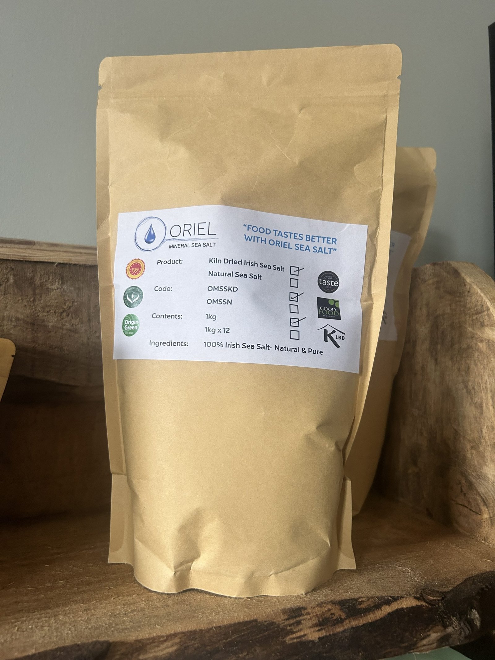 Oriel Natural Celtic Sea Salt (Non Oxidised) - Live 5D Health